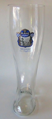 Vintage German Karg Weissbier 2 Liter Glass Beer Boot Circa 1960 ...