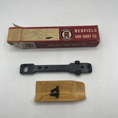 Vintage Redfield JR 336-R Streamline Scope Base Marlin 36A 336 Factory ...