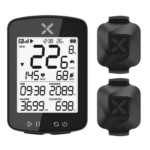 G+ Gen2 GPS Bike Computer ANT+/ Bluetooth IPX7 Cycling Computer ...