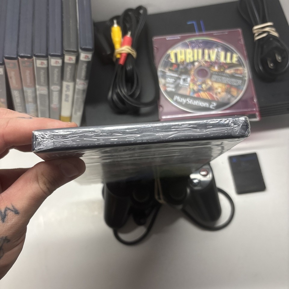 Sony PlayStation 2 PS2 Fat Console Bundle SCPH-50001 W/ Games Bundle ...