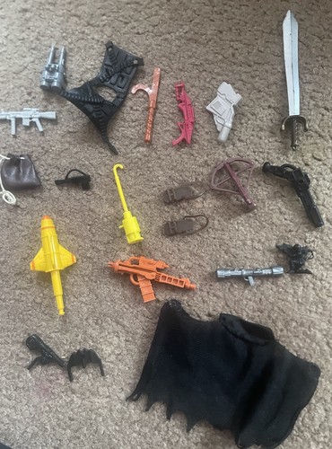 Vintage LOT of 80s 90s GI Joe Weapons Ninja Turtles Batman Transformers ...