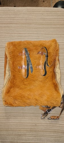 WW2 German Pony Fur Covered Backpack Tornister Dated 1938 | eBay