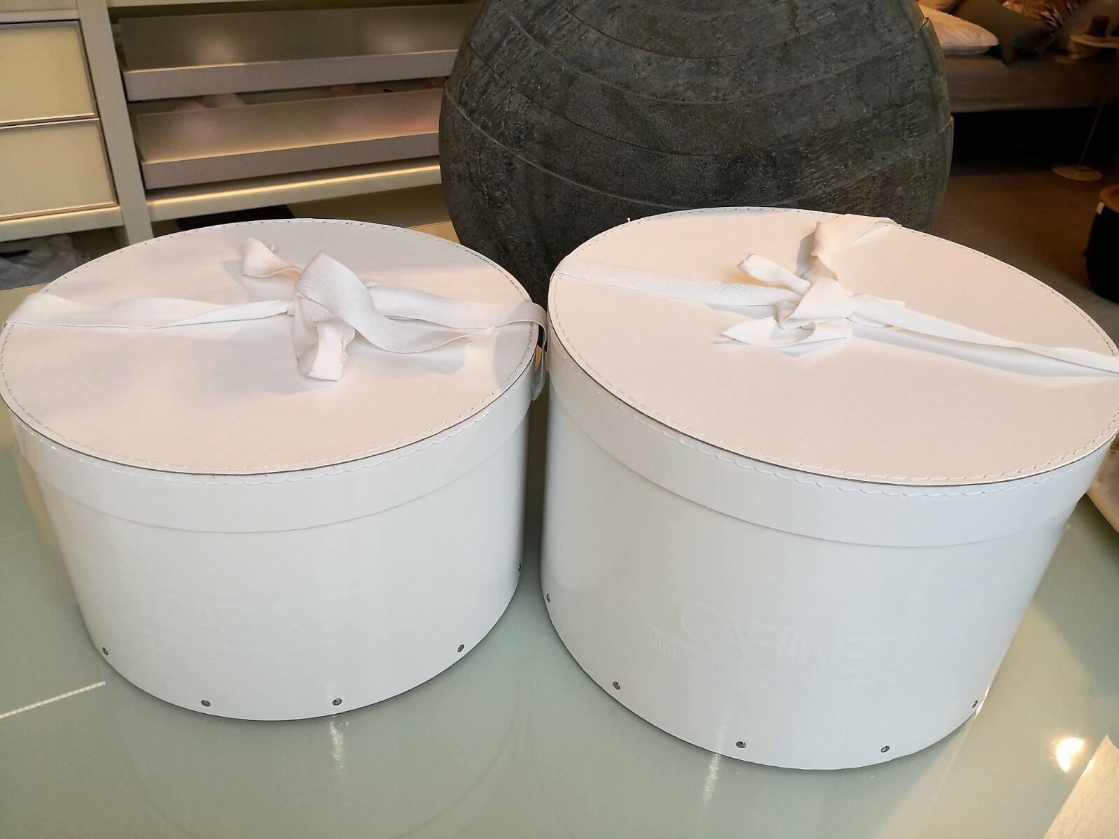 Hutschachtel, Hutschachteln, Aufbewahrung, Hut, Hüte, Box, 2-er-er- Set ...