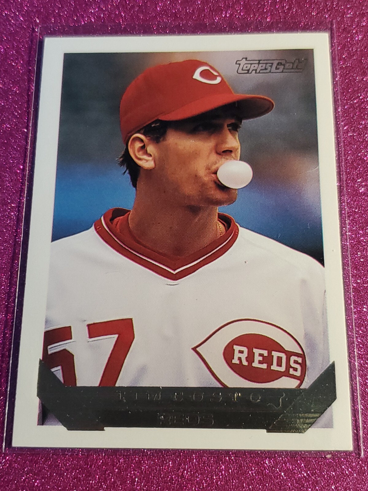 1993 Topps Gold Cincinnati Reds Baseball Card #577 Tim Costo | eBay