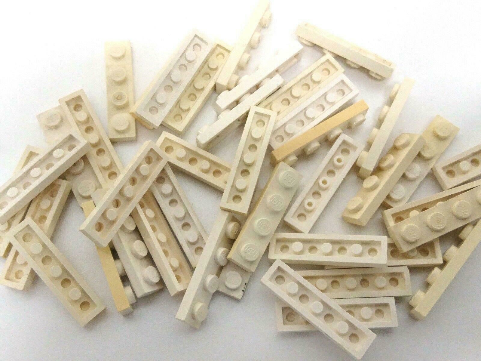 Vintage Lego 40x 3710 Plate 1x4 White Old F105 | eBay