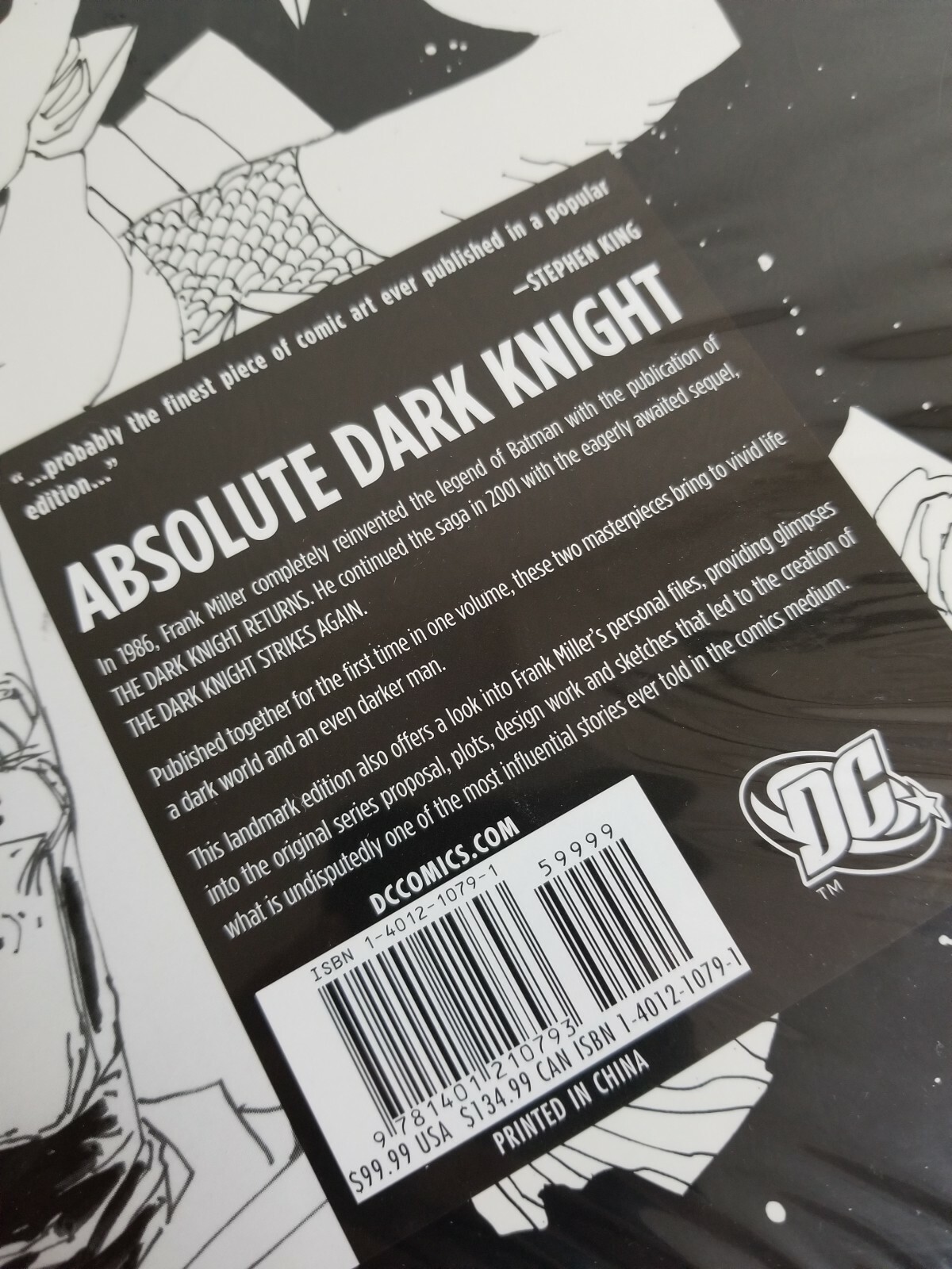 Absolute Dark Knight ISBN 9781401210793 | eBay