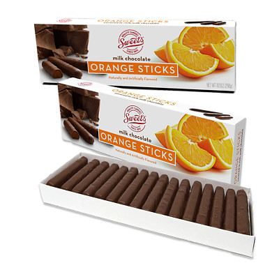 Sweet's Milk Chocolate Orange Sticks (2 Pack) | eBay