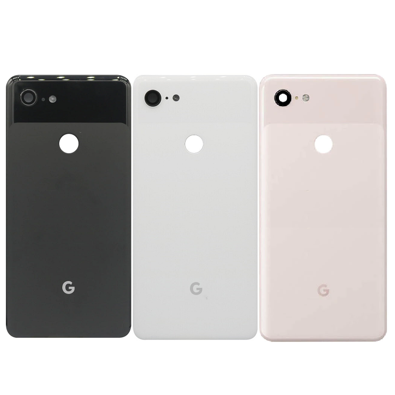 Back Glass Battery Cover Rear Door W Camera Lens Replacement for Google ...