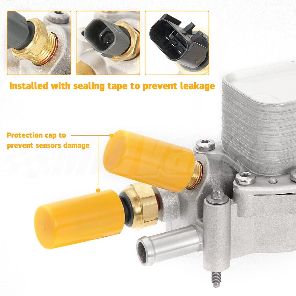 For Dodge Chrysler Jeep 2011-2016 3.6L Engine Oil Cooler Filter Housing ...