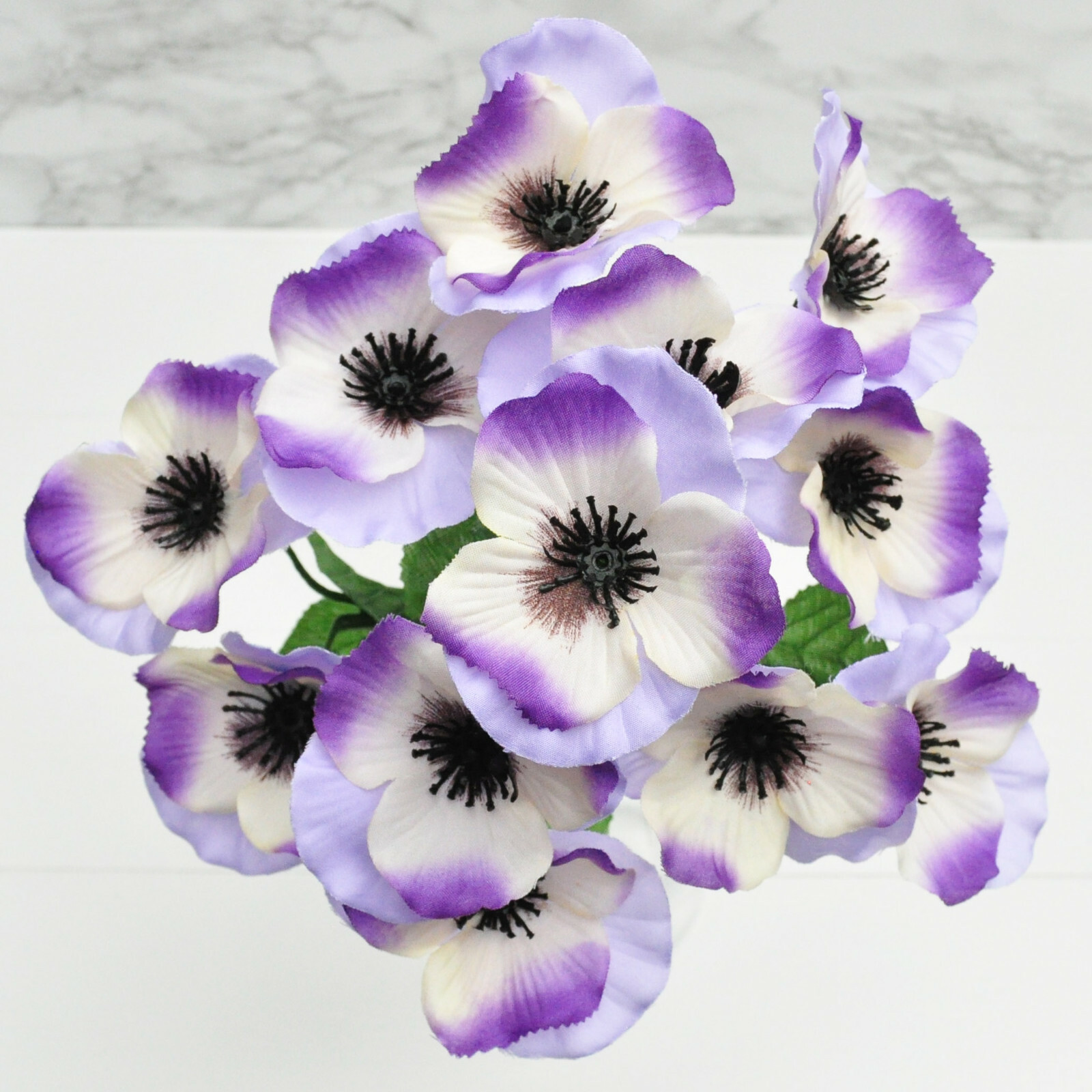 ARTIFICIAL SILK FLOWERS PANSY BUNCH 6 COLOURS Home Wedding Outdoor | eBay