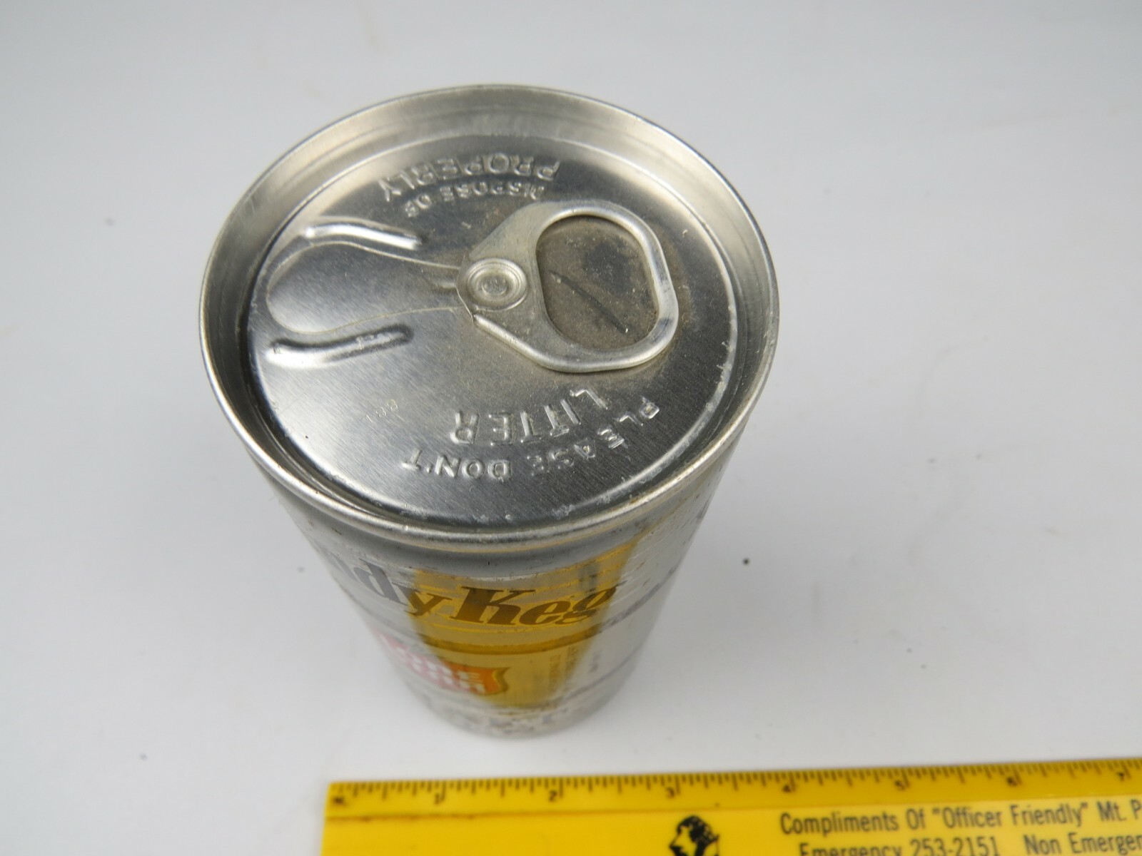 Lone Star Handy Keg Draft fan tab beer can Lone Star Brewing Co. | eBay