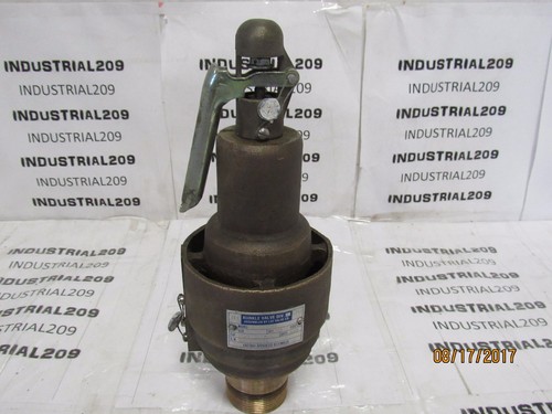 Kunkle 6182-HG01 Safety Relief Valve Size 11/2 Set 160 PSIG Series 6000 ...