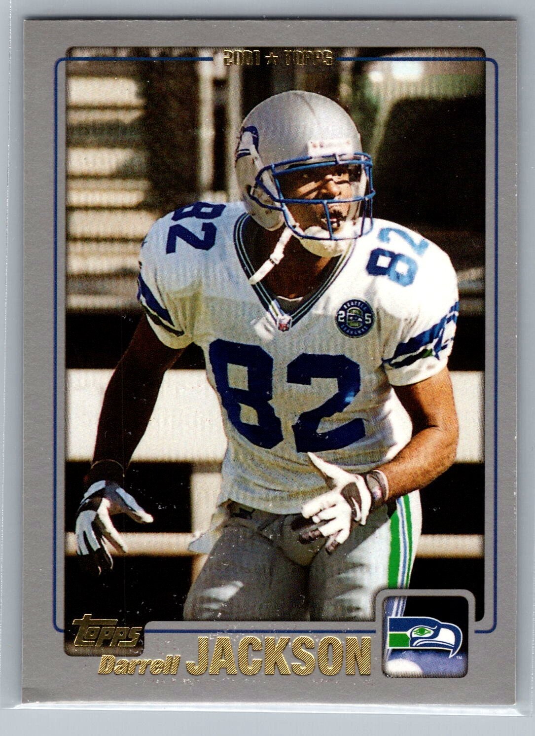 2001 TOPPS CARD # 103 Darrell Jackson - Seattle Seahawks | eBay