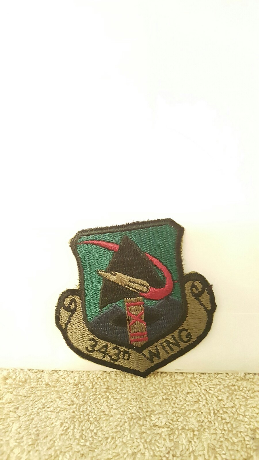 USAF 343rd Wing Subdued Patch Eielson AFB Alaska | eBay