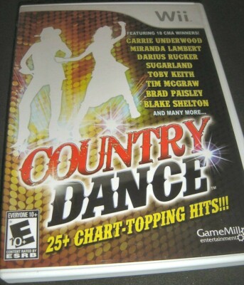 Country Dance Nintendo Wii 2011 Carrie Underwood , Blake Shelton , M ...