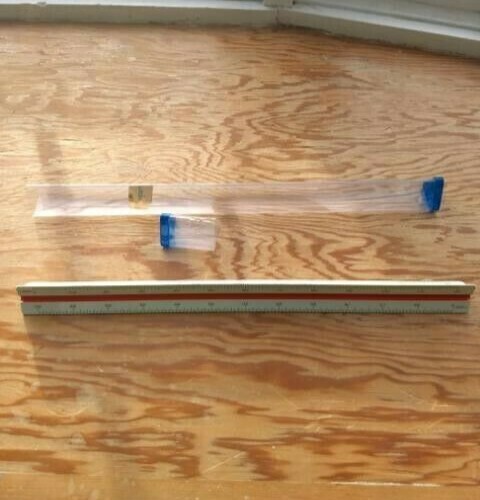 Vintage Pickett 236 Triangle Drafting Engineering Scale | eBay