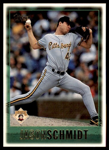 1997 Topps Jason Schmidt Baseball Card Pittsburgh Pirates #383 | eBay
