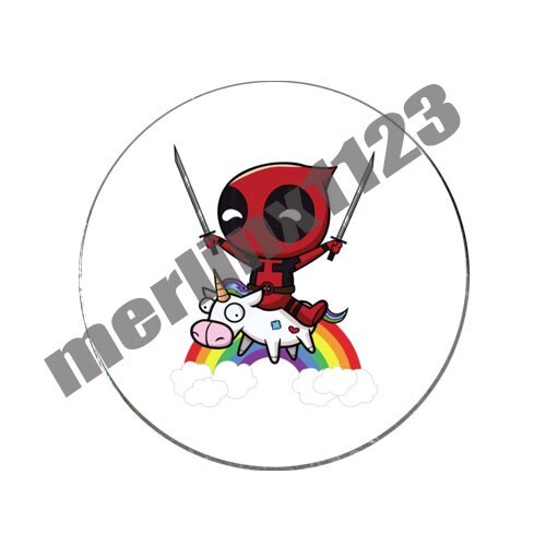 Deadpool On A Unicorn Golf Ball Marker Marvel Novelty | eBay