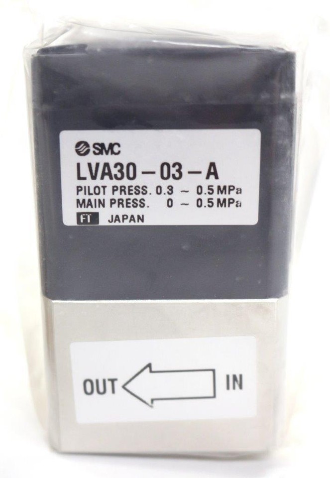 SMC LVA30-03-A Fluoropolymer Valve - New | eBay