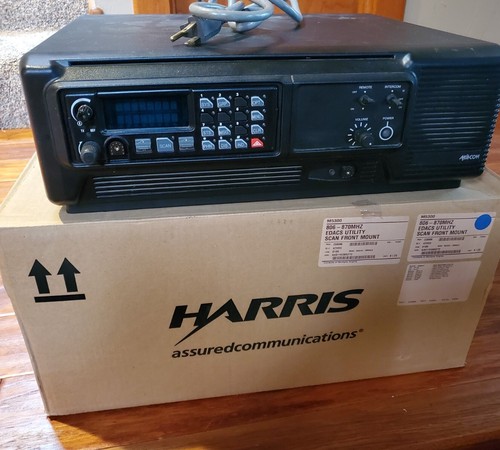 Harris M/A-COM DSDX01 2-Way Radio Desktop Station W/ Harris M7100 IP ...