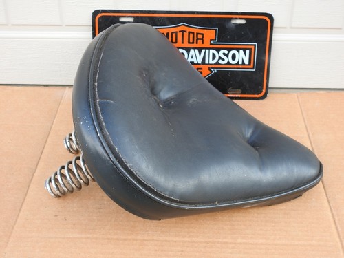 Vintage Harley Davidson Shovelhead Ironhead Solo Seat Le Pera | eBay