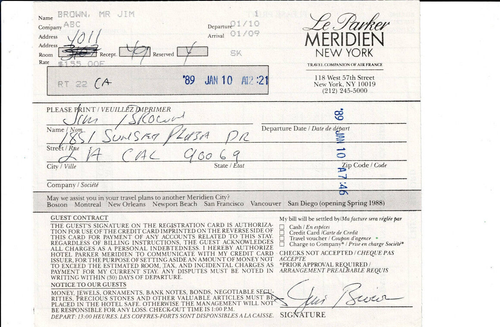 Jim Brown 100% authentic handwritten and signed document from 1989 | eBay