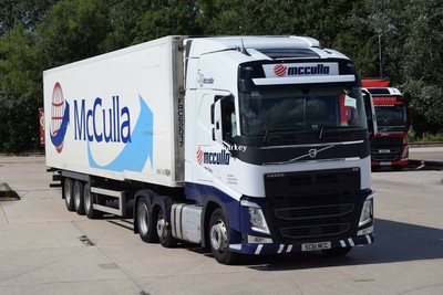 Truck Photos Irish McCulla Transport Lisburn Volvo FH & Fridge SC61 MCC ...