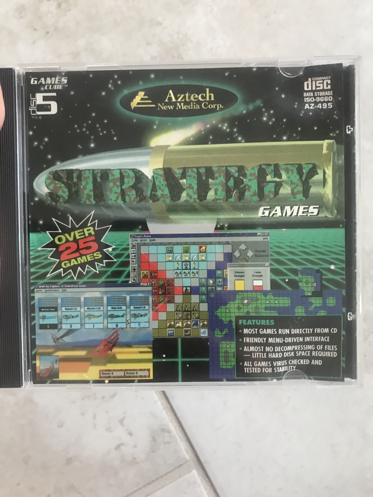 Aztech New Media Corp Strategy Games Collection PC CD-ROM Vintage ...