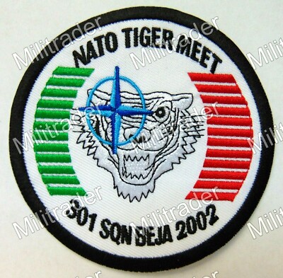NATO Tiger Meet NTM 301 SQN Beja 2002 Patch | eBay