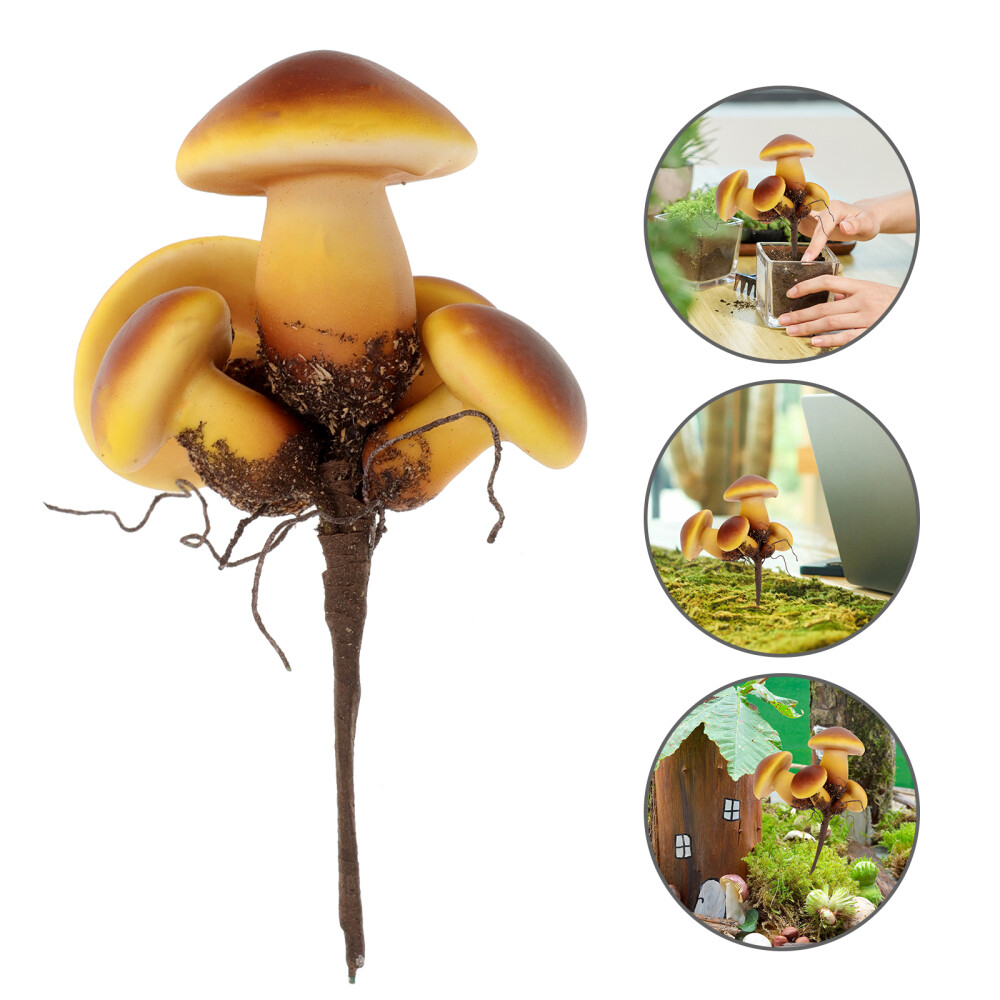 Mushroom Decor Showcase Mushroom Ornament Garden Mushroom Decor Yard ...