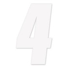 Factory Effex Fx 2015 Numbers Factory 6" White 4 08-90054 | eBay