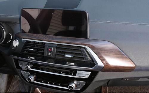 For BMW X3 X4 G02 2018-2021 Pine Wood Grain Car Central Console ...
