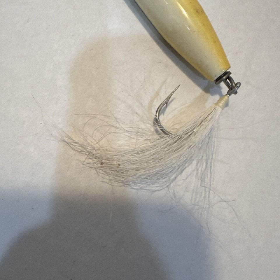 Custom Wood Saltwater Popper Plug Surf Fishing Lure Striped Bass ...