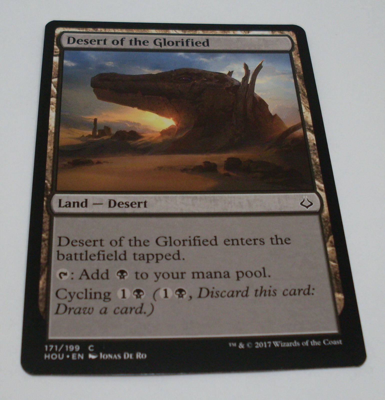 MTG Karte - Desert of the Glorified - Land - Desert - Magic the ...