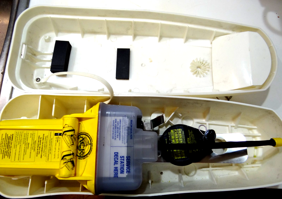 ACR 406 GPS EPIRB WIth Case & Hydro-Static Release, Parts Only | eBay