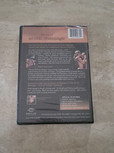 The Joy of Erotic Massage Sinclair Intimacy Institute DVD | eBay