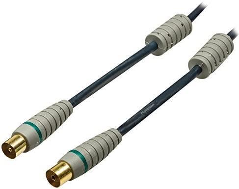 Bandridge 10m Digital IEC Coaxial 100Hz Male to Female Video Cable LCD ...