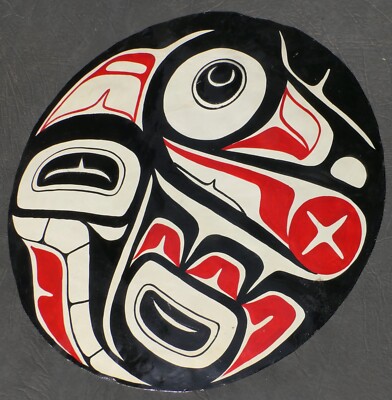 NATIVE AMERICAN HAIDA RAVEN PROTECTIVE SHIELD PACIFIC NORTHWEST | eBay