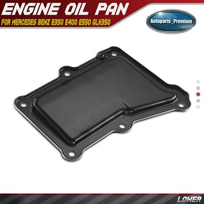 Engine Lower Oil Pan For Mercedes Benz E350 E400 E550 GLK350 2012-2017 ...