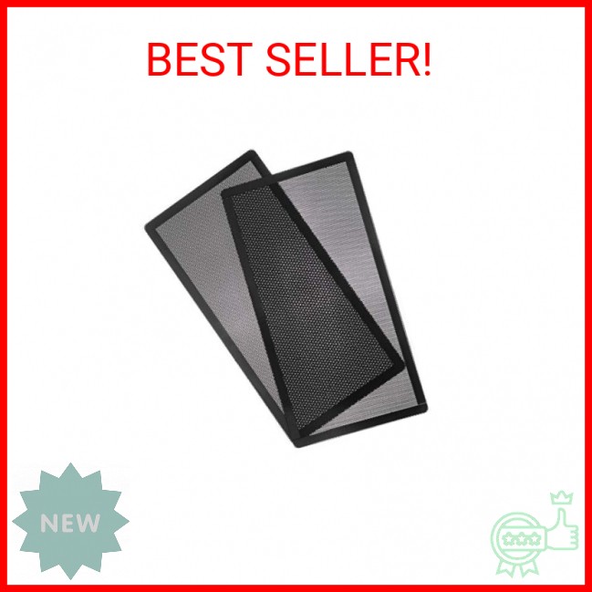 287mm 140mm x 2 PC Fan Dust Mesh Filter 11.3inch x 5.79inch PVC ...