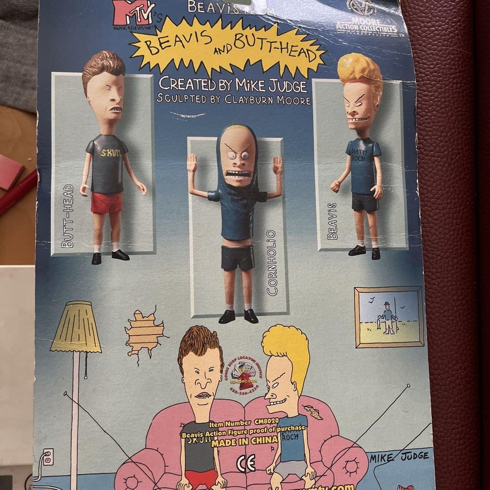 No. 7 Beavis and Butt-Head Beavis Figure | eBay