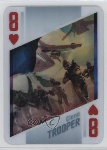 2011 Cartamundi Star Wars 3d Playing Cards Clone Trooper #8H 0y59 | eBay