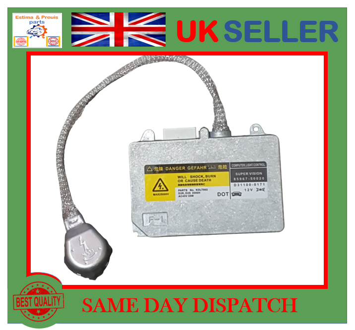 1x Denso Xenon HID Ballast Control Unit Toyota Lexus DDLT002 85967 ...