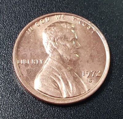 1972 S Lincoln Penny Double Die Error | eBay