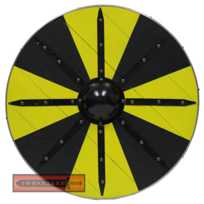 Svalinn Vikings Knights Ragnar Lodbrok Norsemen Handmade Round Shield ...