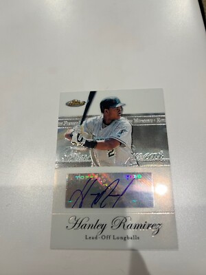2007 Topps Finest Hanley Ramirez Rookie Finest Moments Auto Autograph # ...