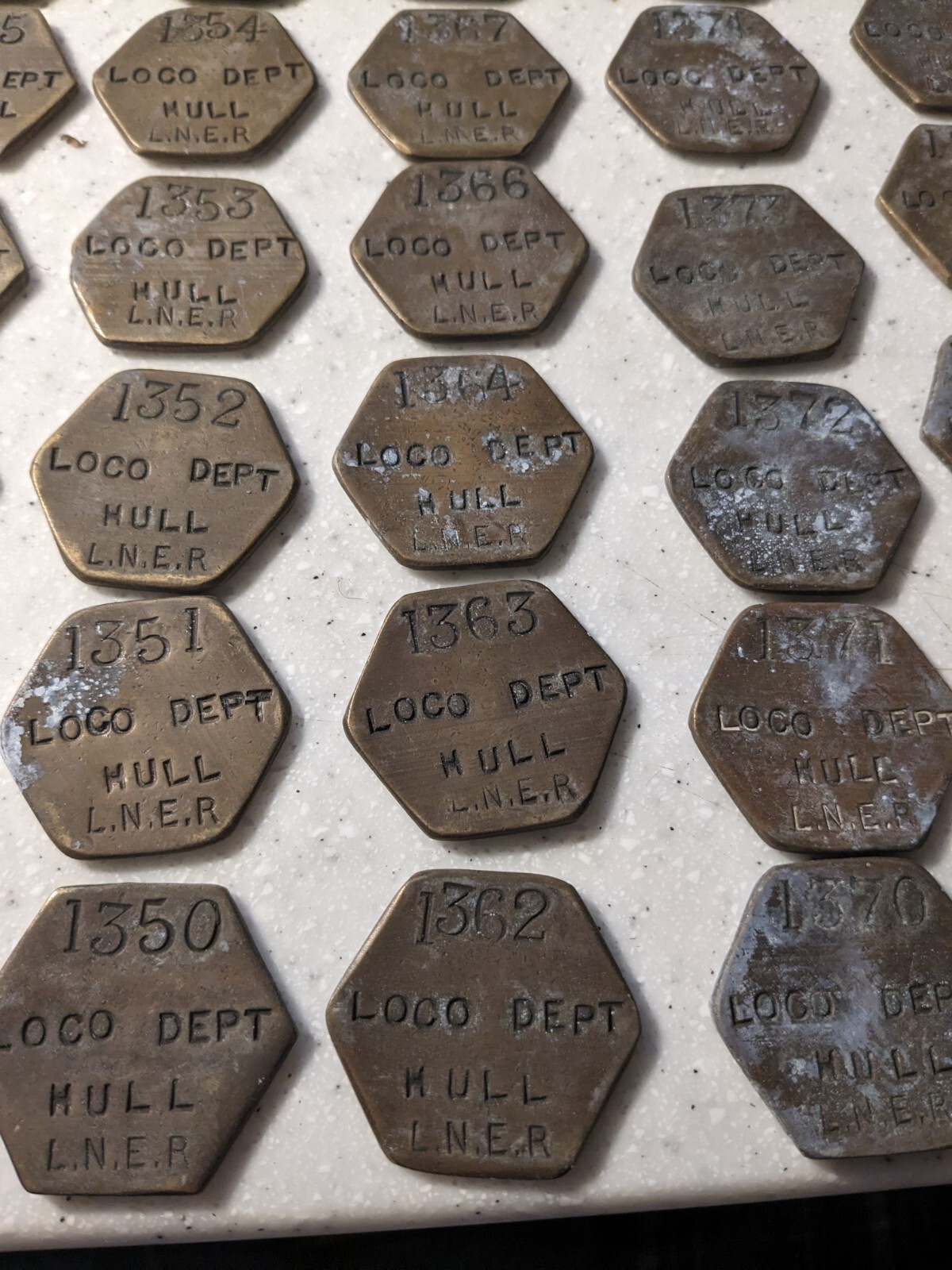 LNER Hull Loco Depot Railway Pay Cheque Token - Great, Inexpensive Gift ...