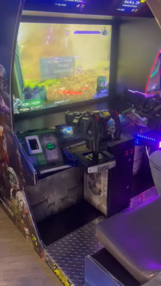 HALO FIRETEAM RAVEN ARCADE MACHINE by RAW THRILLS (Excellent) *RARE* | eBay