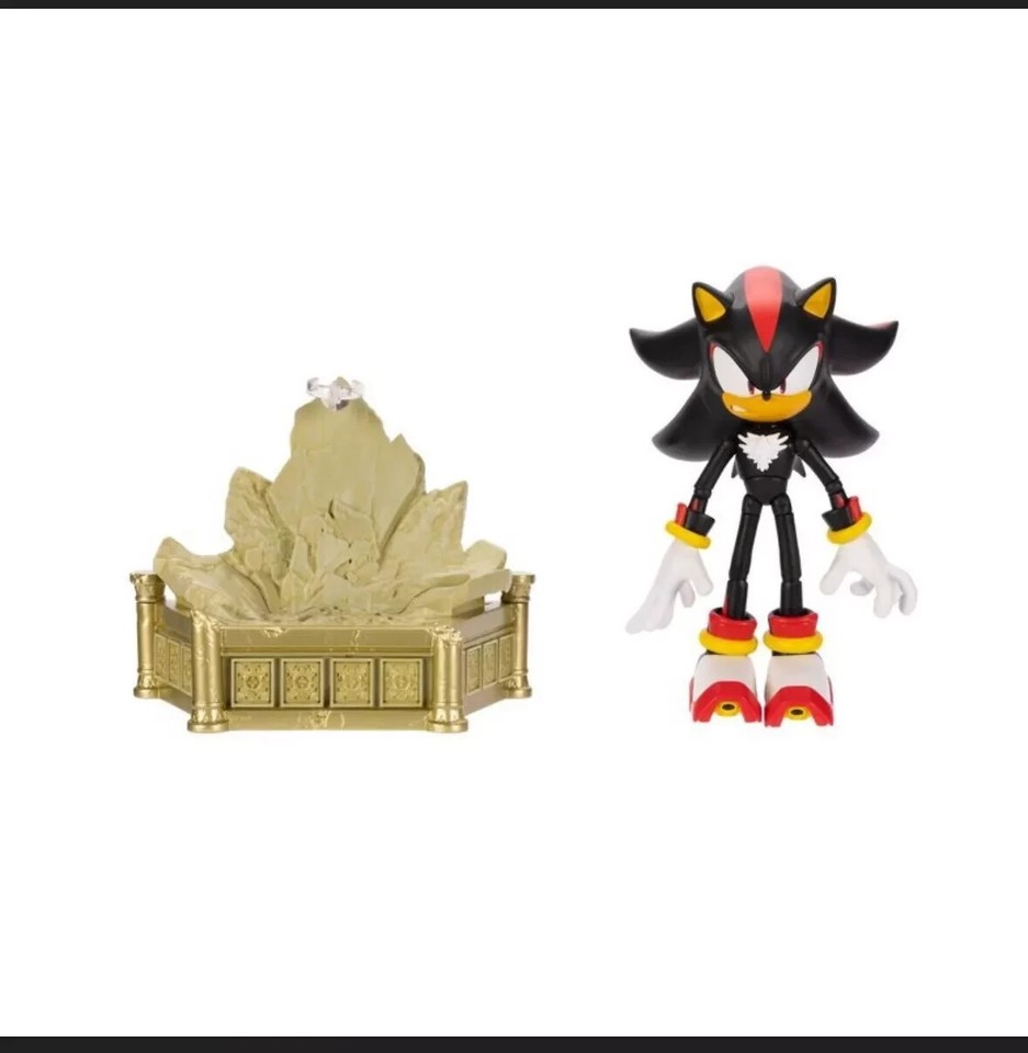 NIB JAKKS PACIFIC SHADOW COLLECTOR'S EDITION FIGURE SONIC THE HEDGEHOG ...