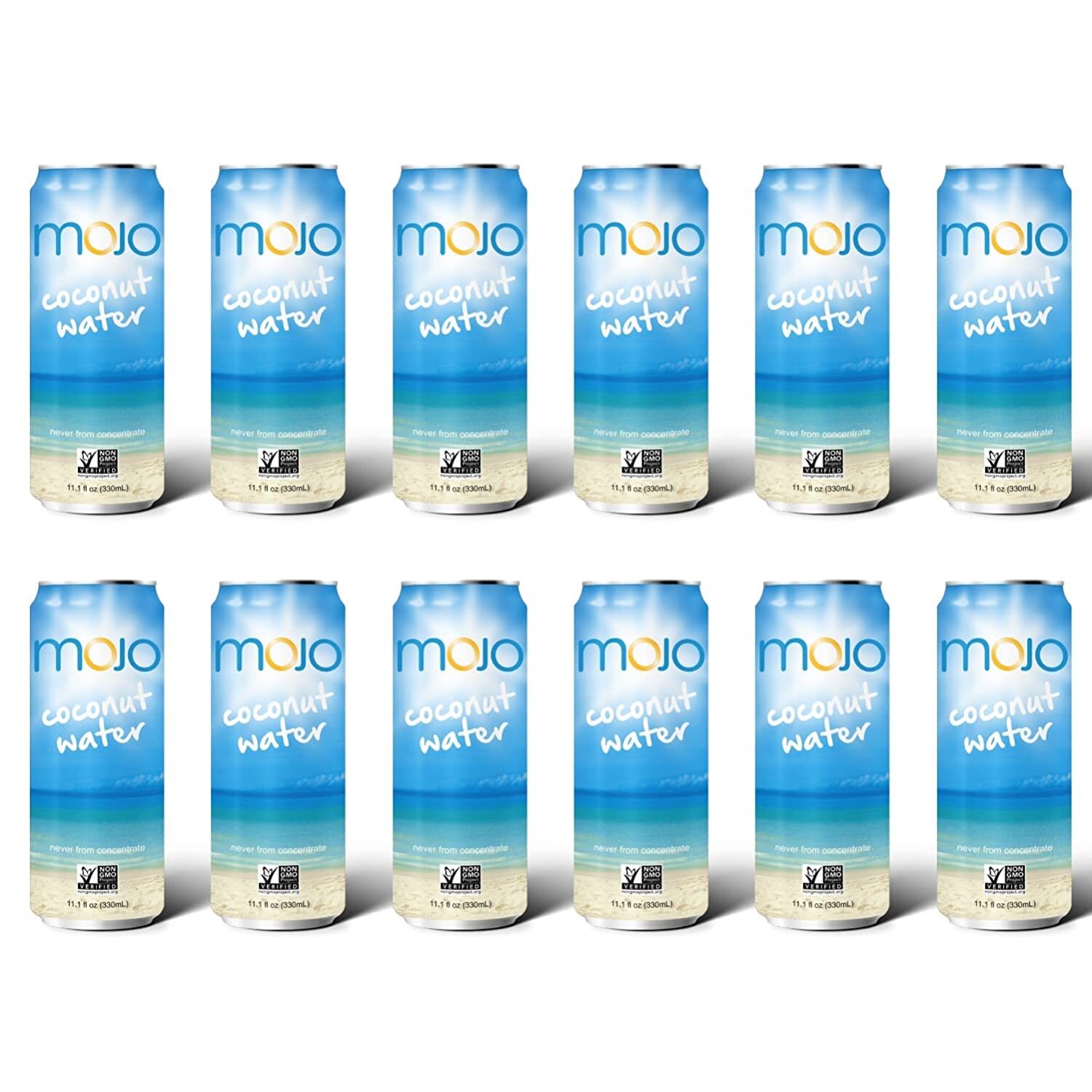 Mojo Organics Pure Coconut Water 11.1 Oz (12 Pack) for sale online | eBay